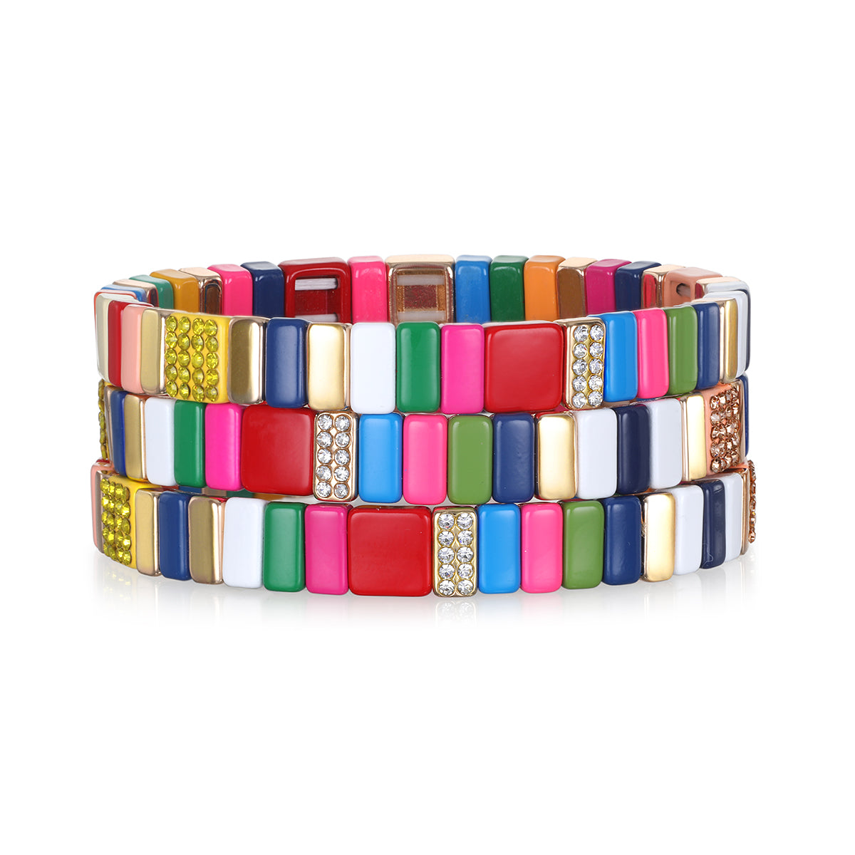Enamel & Beaded Bracelets – Amelia Rose Design